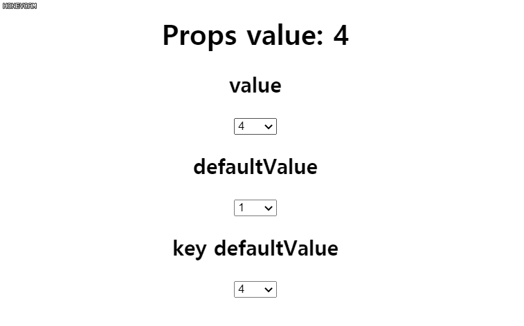 리액트에서 폼 요소의 기본값 설정하기 - value와 defaultValue